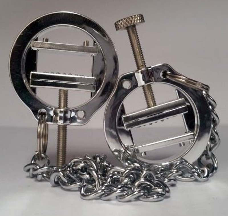 Priss Press Nipple Clamps - Cock Ring Shop
